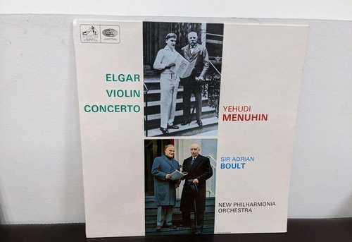 Yehudi Menuchin Sir Adrian Boult "Elgar"1966 винил