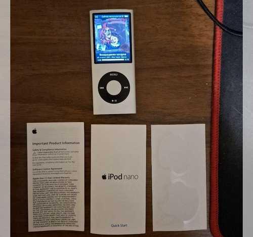 Плеер iPod nano 4 8gb