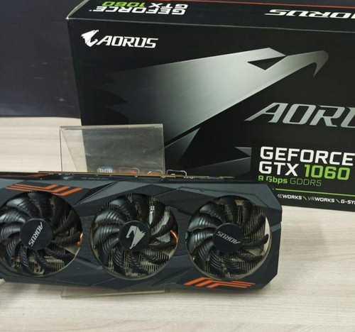 Видеокарта Aorus GTX 1060 6Gb