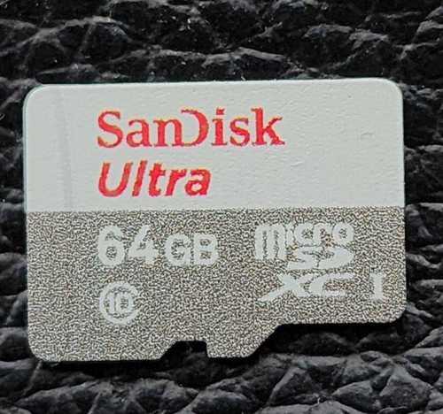 Карта памяти microsd 64 гб