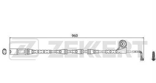 Датч износа колодок BMW X5 E70 X6 E71 E72 08