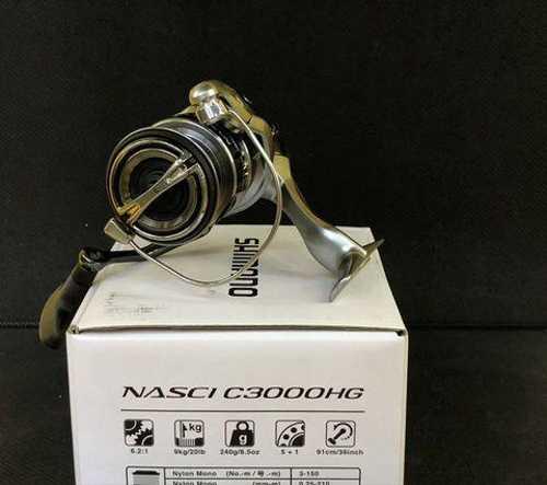 Катушка Shimano nasci C3000HG