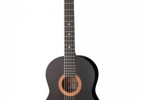 GC-BK20-G Классическая гитара, черная, глянцевая
