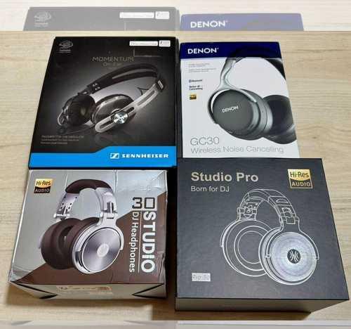 Hi-Fi наушники Denon, Sennheiser, One Odio