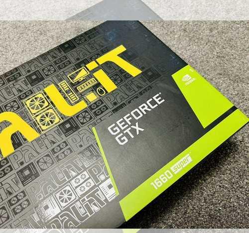 Видеокарта Palit GeForce GTX 1660 super 6GB 192bit