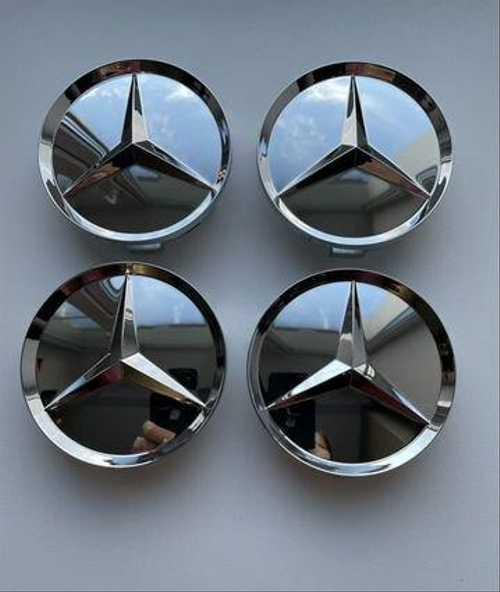 Ступичные колпачки на литые диски Mercedes