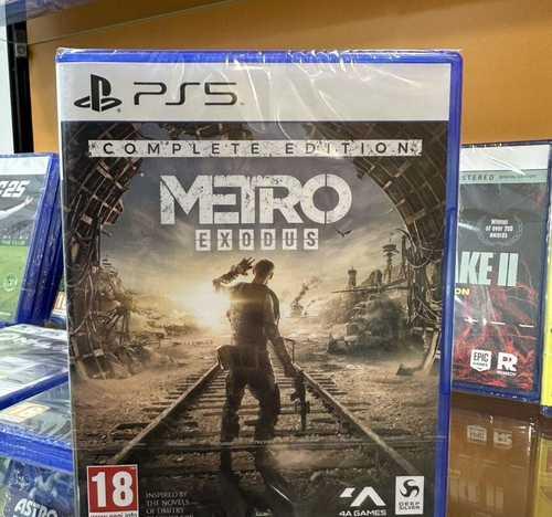 Metro Exodus Complete Edition PS5 (Новый диск)