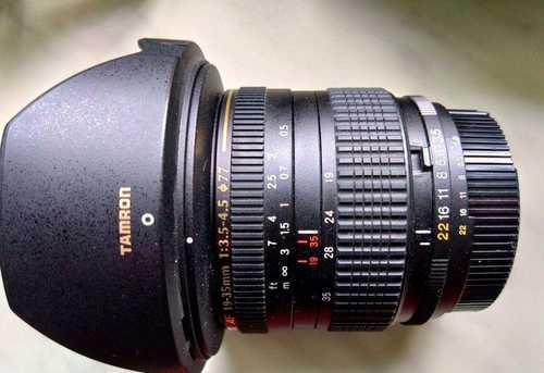 Объектив Tamron AF 19-35mm f/3.5-4.5 Nikon F