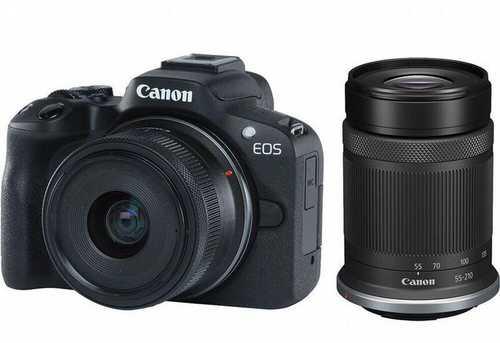 Canon EOS R50 Kit 18-45mm 55-210mm