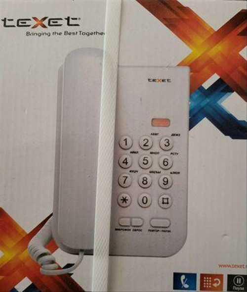 Кнопочный телефон texet tx-212