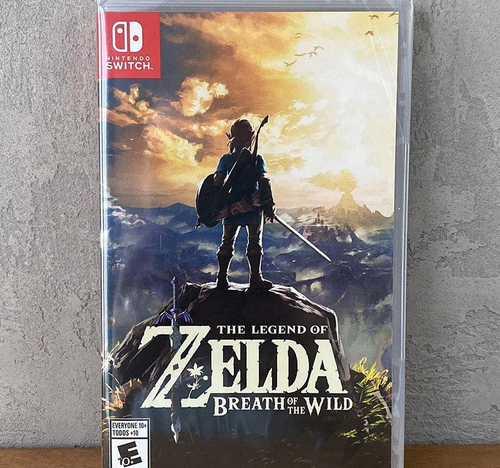 The Legend of Zelda Breath of the Wild Switch