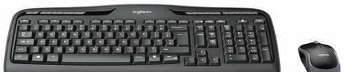 Комплект клавиатура + мышь Logitech Wireless Combo