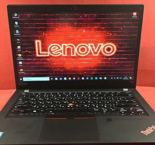 Lenovo ThinkPad T490 i5-8365U 24Gb 512SSD Сенсор