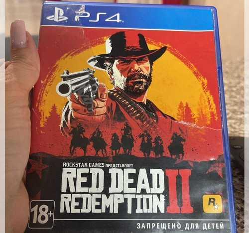 Red dead redemption 2 ps4 диск