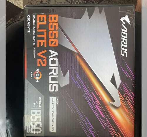 Материнская плата gigabyte b550 aorus elite v2