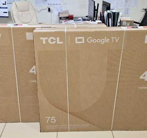 Новый Телевизор TCL 75V6B (191 см), 75"(191 см), U