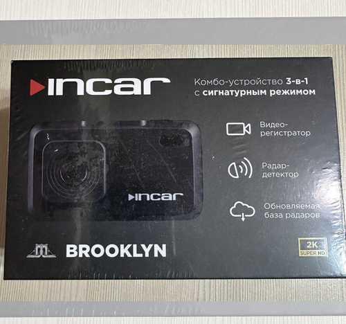 Видеорегистратор incar 3 в 1