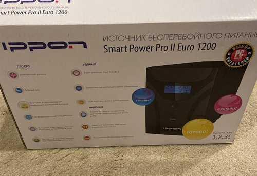 Ибп ippon Smart Power Pro II Euro 1200
