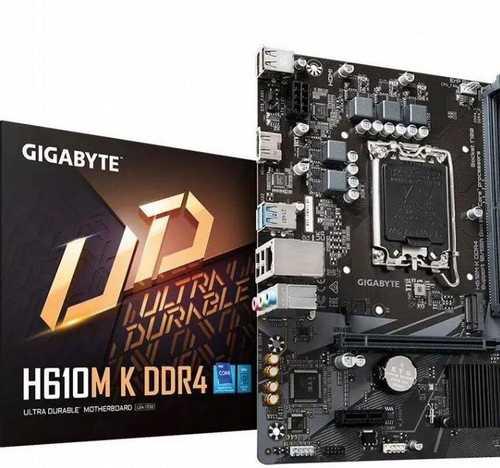 Материнская плата Gigabyte H610M K DDR4, Soc-1700