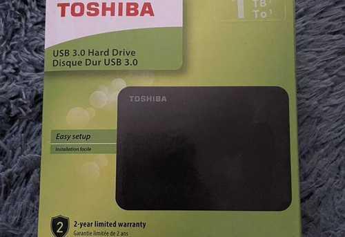 Переносной жёсткий диск Toshiba 1тб