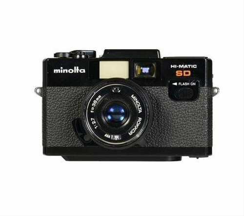 Фотоаппарат пленочный Minolta Hi-Matic SD