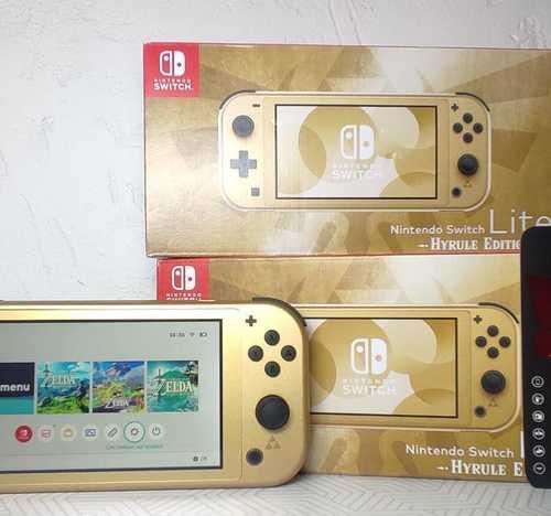 Nintendo switch lite прошитая новая