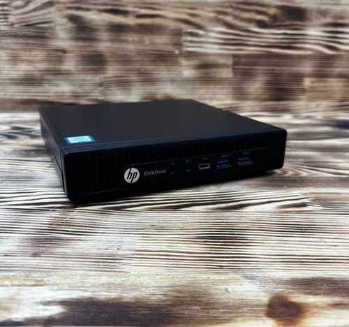 Неттоп HP EliteDesk, i3 6-го, озу 8Gb, SSD 240Gb