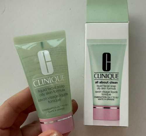 Clinique жидкое мыло для очищения