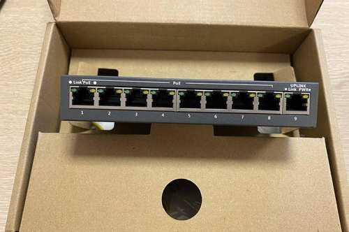 Коммутатор TG-NET P1009D-8PoE-60W
