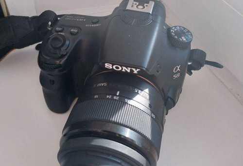 Фотоаппарат Sony a58 с объективом Kit 18-55mm