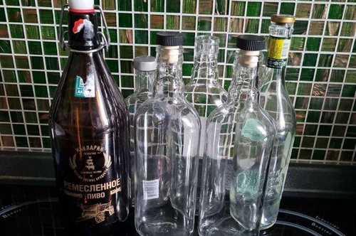 Бутылки с притертыми пробками