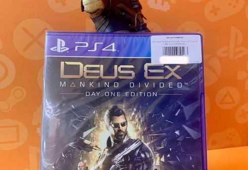 PS4 Deus Ex Mankind Divided. Издание Первого Дня