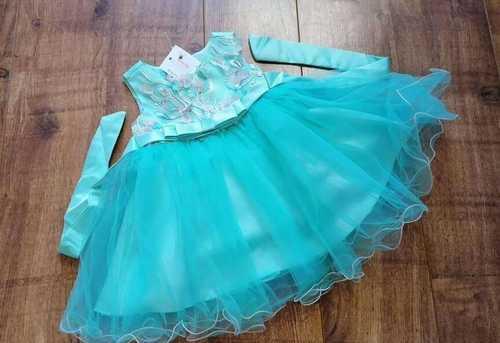Платье для девочки на 1 годик пышное новое