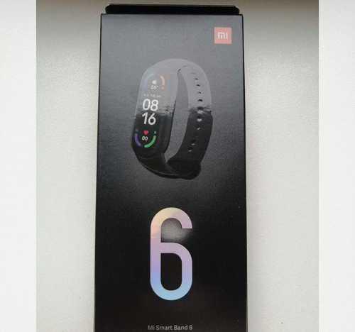 Смарт часы xiaomi mi Band 6 (новое)