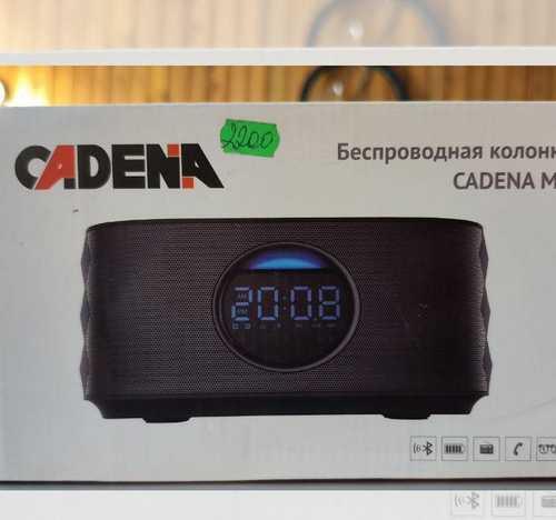 Колонка беспроводная cadena M8, серая