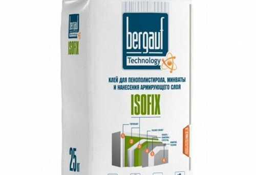 Клей для утеплителя Bergauf Isofix, 25 кг