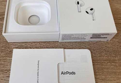 Коробка от Apple Airpods 3