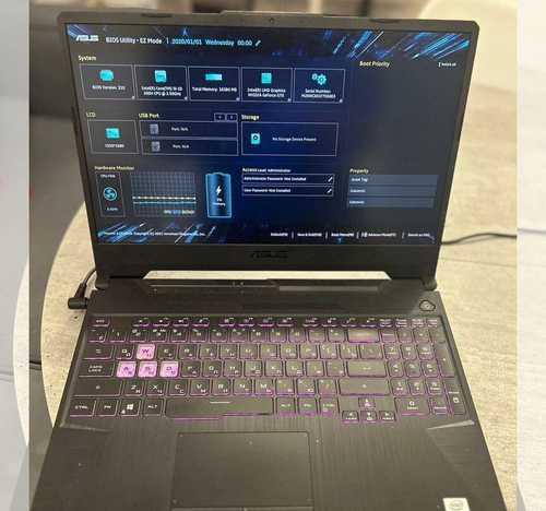 Игровой ноутбук asus tuf gaming