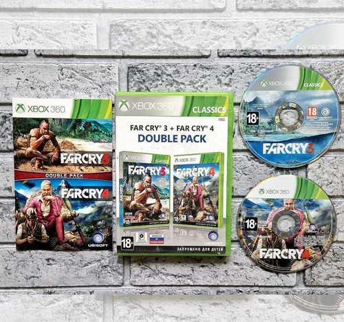 Farcry 3   Farcry 4: Double Pack на Xbox 360
