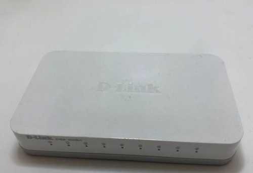 Коммутатор D-Link DSG-1008A белый