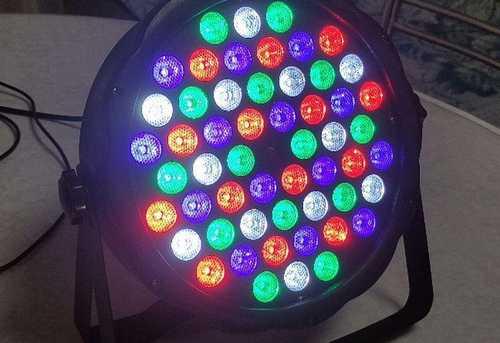 Slim par 64 54led rgb