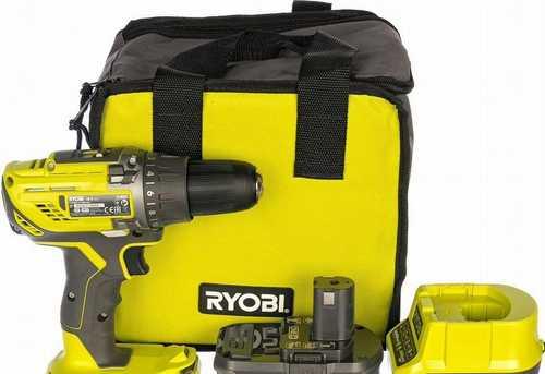 Компактная дрель-шуруповерт Ryobi ONE+ R18DD3-120S