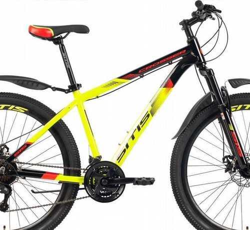 Велосипед sitis crosser 27,5" (2023) Black-Yellow
