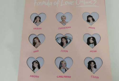 Фотобук twice, what is love, диск и обложка