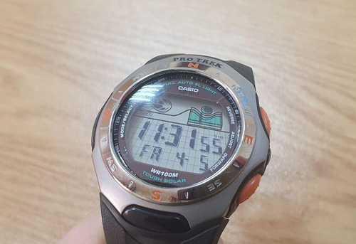 Мужские наручные часы casio pro trek