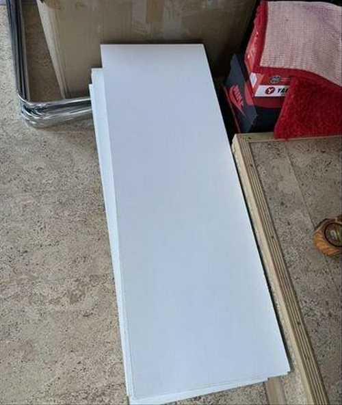 Полка мебельная белая лдсп 900х300х16