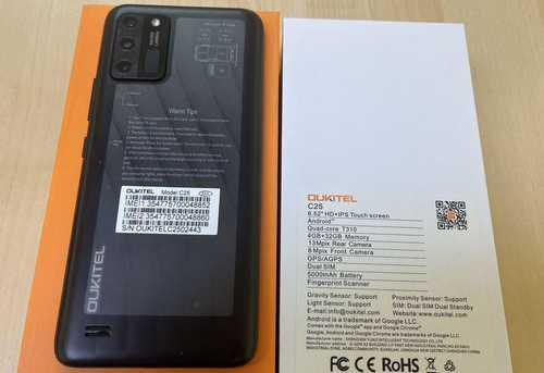 Oukitel C25 4/32 черный
