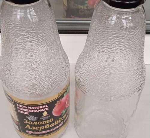 Стеклянная бутылка 1 л из под сока под консервацию