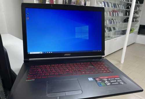 Ноутбук MSI GL72M 7REX GTX 1050Ti
