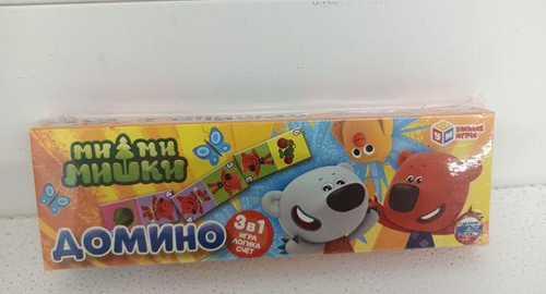Детское домино "ми-ми-мишки"